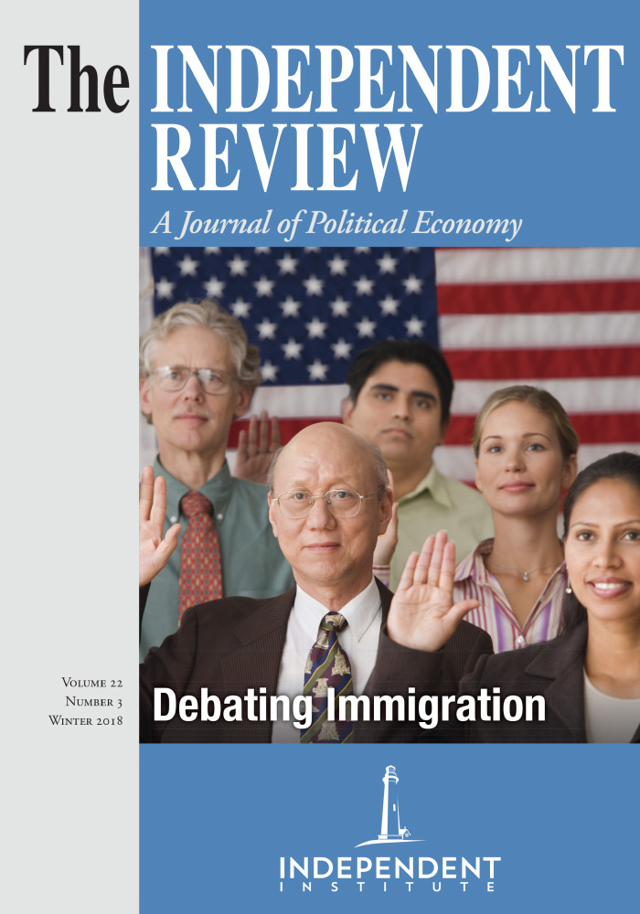 The Independent Review: Winter 2017/18, Vol. 22 #3